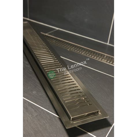 Shower Grate Stainless Steel 1800mm