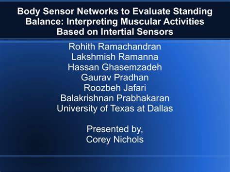 Inertial Sensor Subsystem