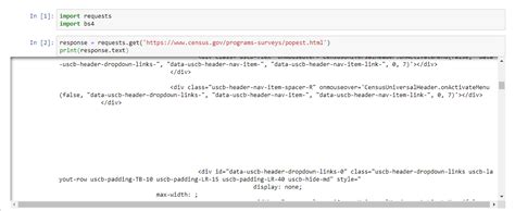 Beautifulsoup Python Extracts Web Links From The Current Estimates Of