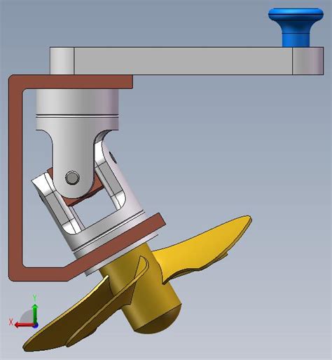 简单的万向节运用 Solidworks 2012 模型图纸免费下载 懒石网