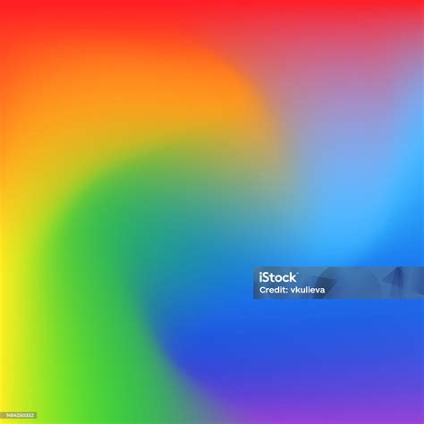 방사형 무지개 그라데이션 배경입니다 흐릿한 소용돌이 밝은 추상 벽지 액체가 흐르는 활기찬 메쉬 질감 사각형 배경 벡터 0명에 대한 스톡 벡터 아트 및 기타 이미지 Istock