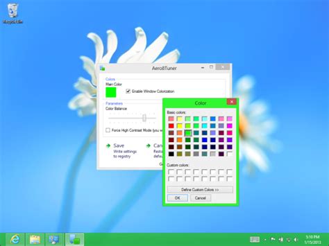 Make Windows 8 Sexier With These Background And Theme Tweaks