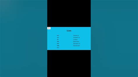 Learn Html Basics Of Html Html Tutorial Shorts Youtube