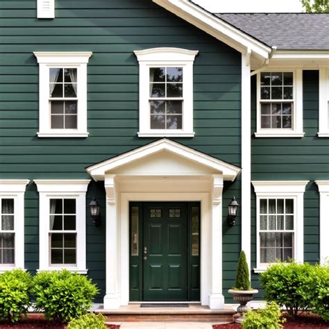 40 Dark Green House Exterior Ideas Youll Love