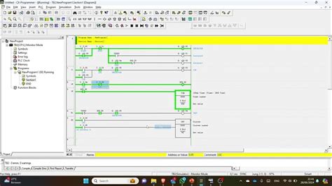 Simulasi Control Conveyor Pengisian Botol Menggunakan Cx Programmer
