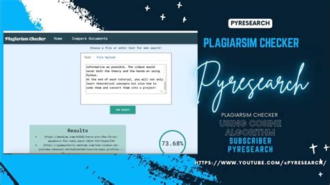 How To Create A Plagiarism Detector With Python Pyresearch Posted On