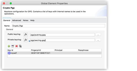 PGP Cryptography MuleSoft Documentation
