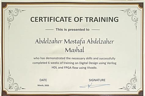 Fpga Verilog Digitaldesign Vivado Questasim Questalint Abdalzahr Mostafa Mashal 34