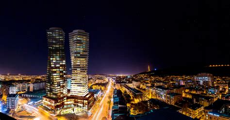 Reynaers Aluminium Glazing Wraps Walls Of The Axis Towers In Georgia