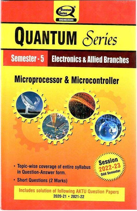 quantum series microprocessor and microcontroller 2022 23 prastuti books