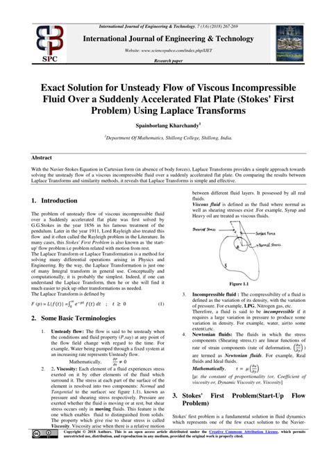 pdf exact solution for unsteady flow or viscous incompressible fluid