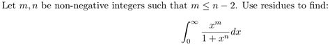 Solved Let Mn Be Non Negative Integers Such That M≤n−2 Use