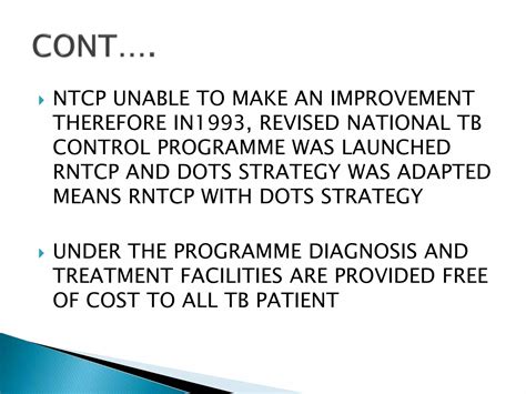Rntcp Programme Ppt