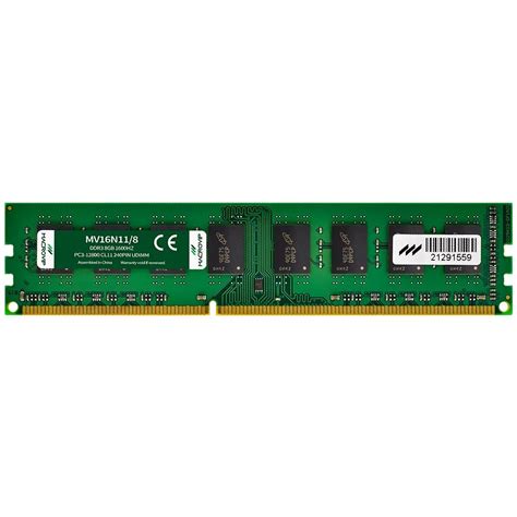 Memória Ddr3 8gb Pc1600 Macrovip