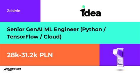 Senior Genai Ml Engineer Python Tensorflow Cloud Remote 1dea