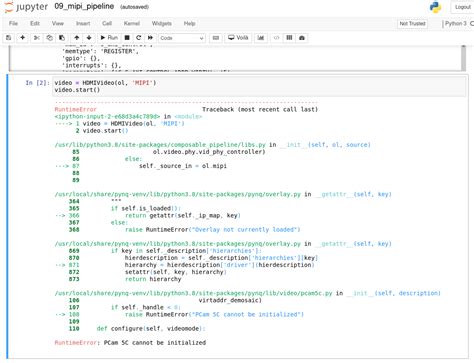composable overlay not working on pynq zu support pynq