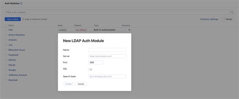 Ldap Auth Module Youtrack Server Documentation