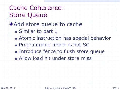 Constructive Computer Architecture Tutorial 7 Final Project Overview