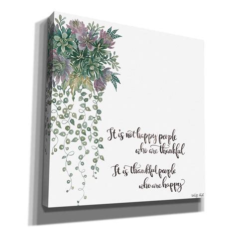 Trinx Epic Graffiti Thankful People By Cindy Jacobs C Thankful People By Wrapped Canvas