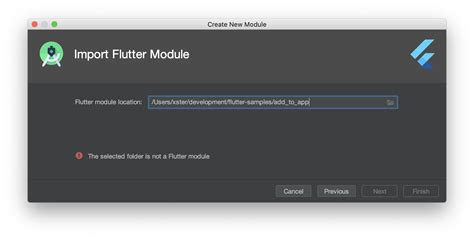 Trouble Importing Flutter Module In 361 · Issue 4431 · Flutterflutter Intellij · Github