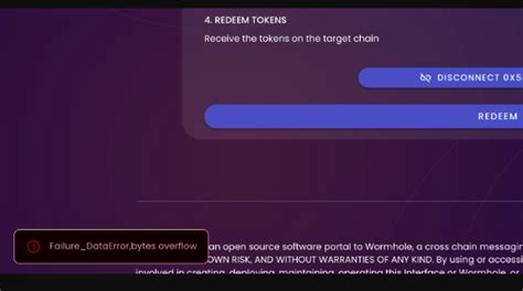 Bug Error Sending Assets From Ethereum To Aptos With Onekey Wallet