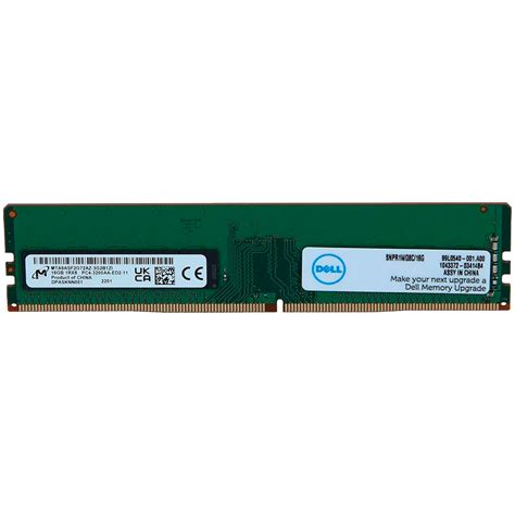 Dell Memory Upgrade Gb Rx Ddr Udimm Mhz Plus