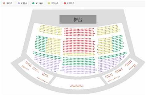千与千寻久石让宫崎骏动漫视听交响音乐会座位图 首都票务网