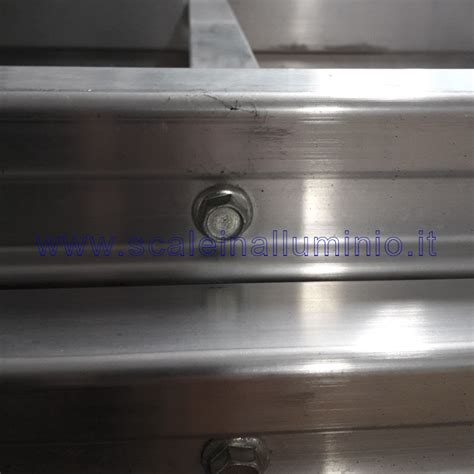 Scala In Alluminio Componibile 2 Rampe 18 Gradini