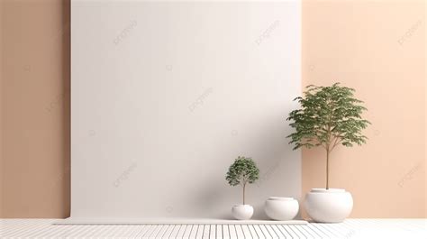 빈 공간이 있는 미니멀한 추상 배경 3d 렌더링을 조롱합니다 스튜디오 배경 사진관 흰색 바닥 배경 일러스트 및 사진 무료