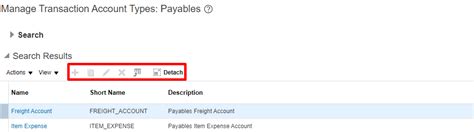 Manage Transaction Account Types Payables Oracle Forums