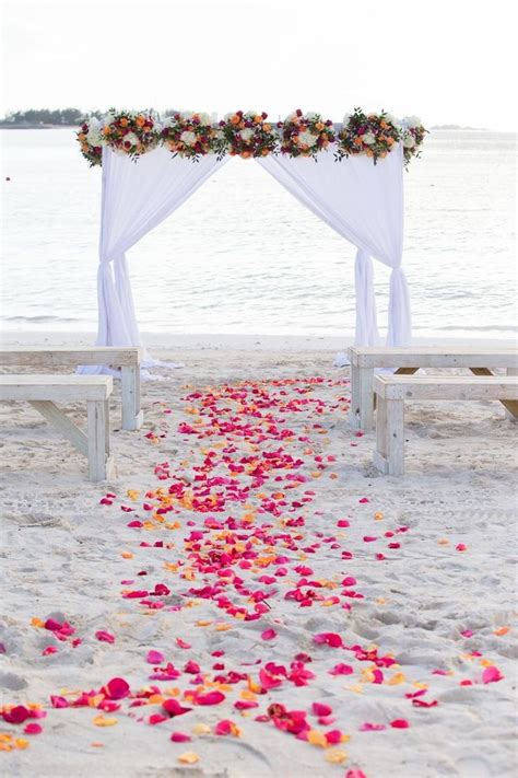 Boda En La Playa Wedding Beach Ceremony Beach Wedding Arch Beach Wedding Flowers