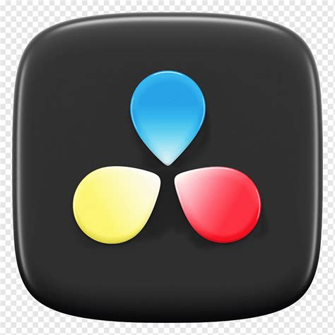다빈치 리졸브 디자인 소프트 디자인 도구 디자인 도구 로고 디자인 로고 도구 3d 아이콘 png pngwing