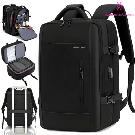 Romantic Crown Mochila De Viagem Mascuiina E Feminina Impermeavei Reforçada Executiva Para
