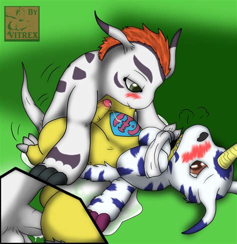 Rule 34 Anal Anal Sex Digimon Gabumon Gomamon Male Multiple Males Tagme Vitrex Yaoi 1133061