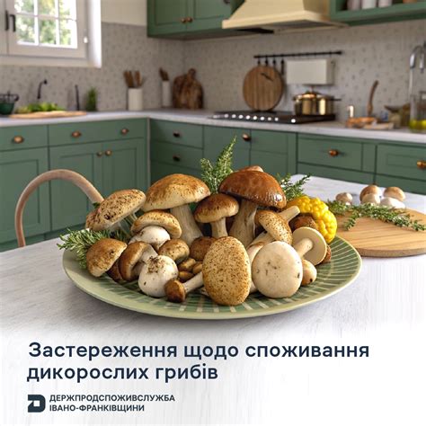 ️ ️ У серпні 2025 року в Івано Франківській області зареєстровано 2 випадки отруєння грибами У