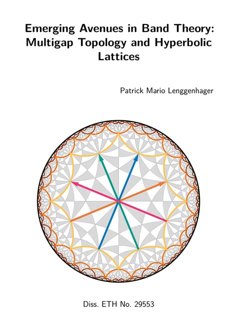 Pdf Emerging Avenues In Band Theory Multigap Topology And Hyperbolic