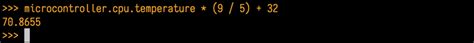 Circuitpython Cpu Temp Circuitpython Essentials Adafruit Learning