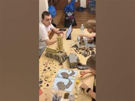 Большой замок Хогвартс от Лего, сборка #legohogwarts #legoharrypotter # ...