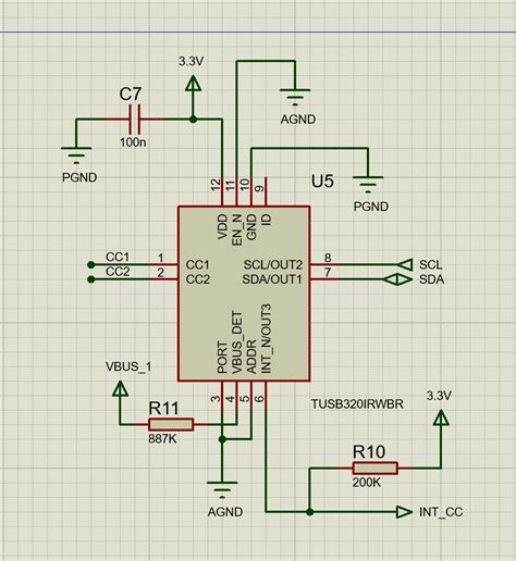 TUSB PORT And ID Pin Pull Downs When Device Is Operating In UFP I C Mode Only Interface