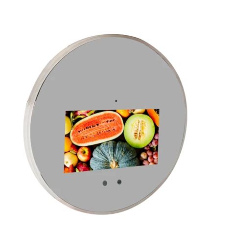 Factory Price 55 Inch Lcd Circular Wall Mounted Logo Hdmi Input