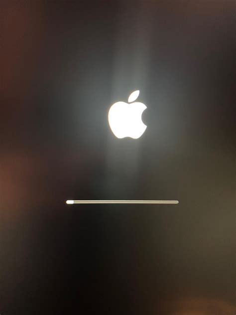 Installation Help Stuck On Apple Logo Progress Bar Wont Pass One Tick Upon First