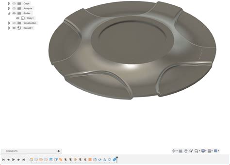 Solved How To Cut Or Deboss This Shape To Surface Body And Thicken It With Even Walls