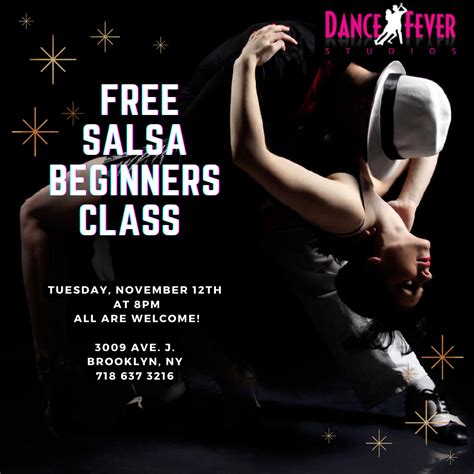 Free Salsa Dance Class Beginner Dance Fever Studios