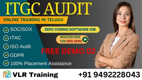 ITGC SOC SOX ITAC ISO Audit GDPR Demo Part 02 In Telugu VLR