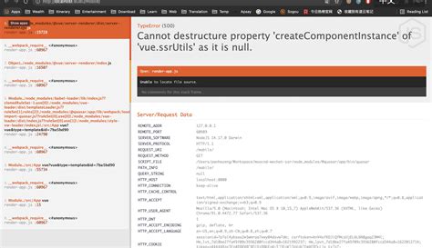 Ssr Mode Set Build Chainwebpack Chainexternals Error During Render · Issue 9447
