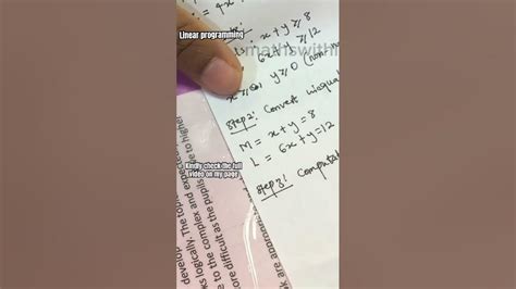 linear programming maths linearprogramming linear programming management accounting