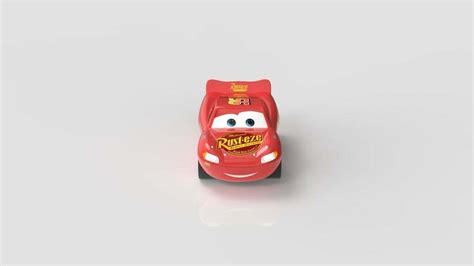 Stl File Lightning Mcqueen 🌩️・3d Printable Model To Download・cults