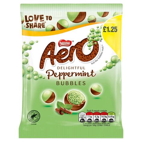 Nestle Aero Bubbles Peppermint 80g Uk Emporium Johannesburg