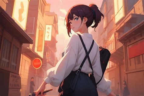 Premium Photo Cute And Sexy Anime Girl