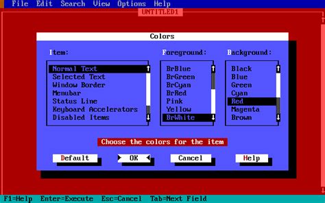Filems Dos Editor W32 Screenshot Colorpng Thealmightyguru